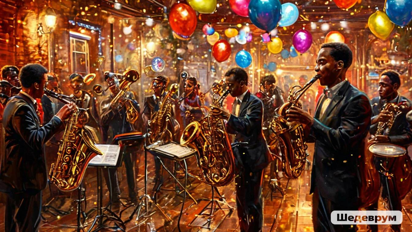 Новогодний джазик.