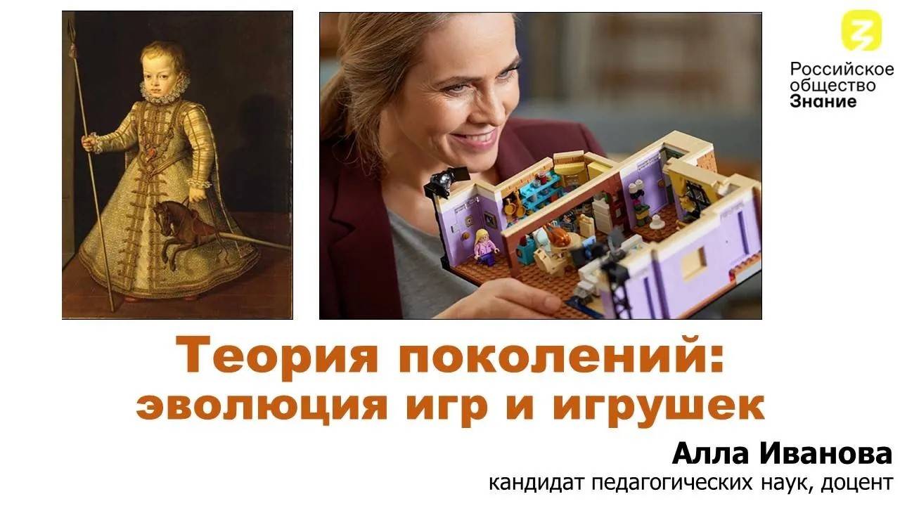 Игры и игрушки разных поколений