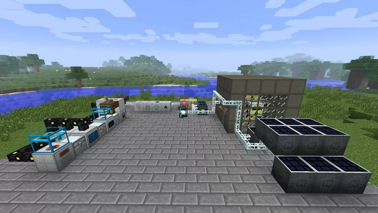 Industrial minecraft когда бесконечная энергия? ч.6