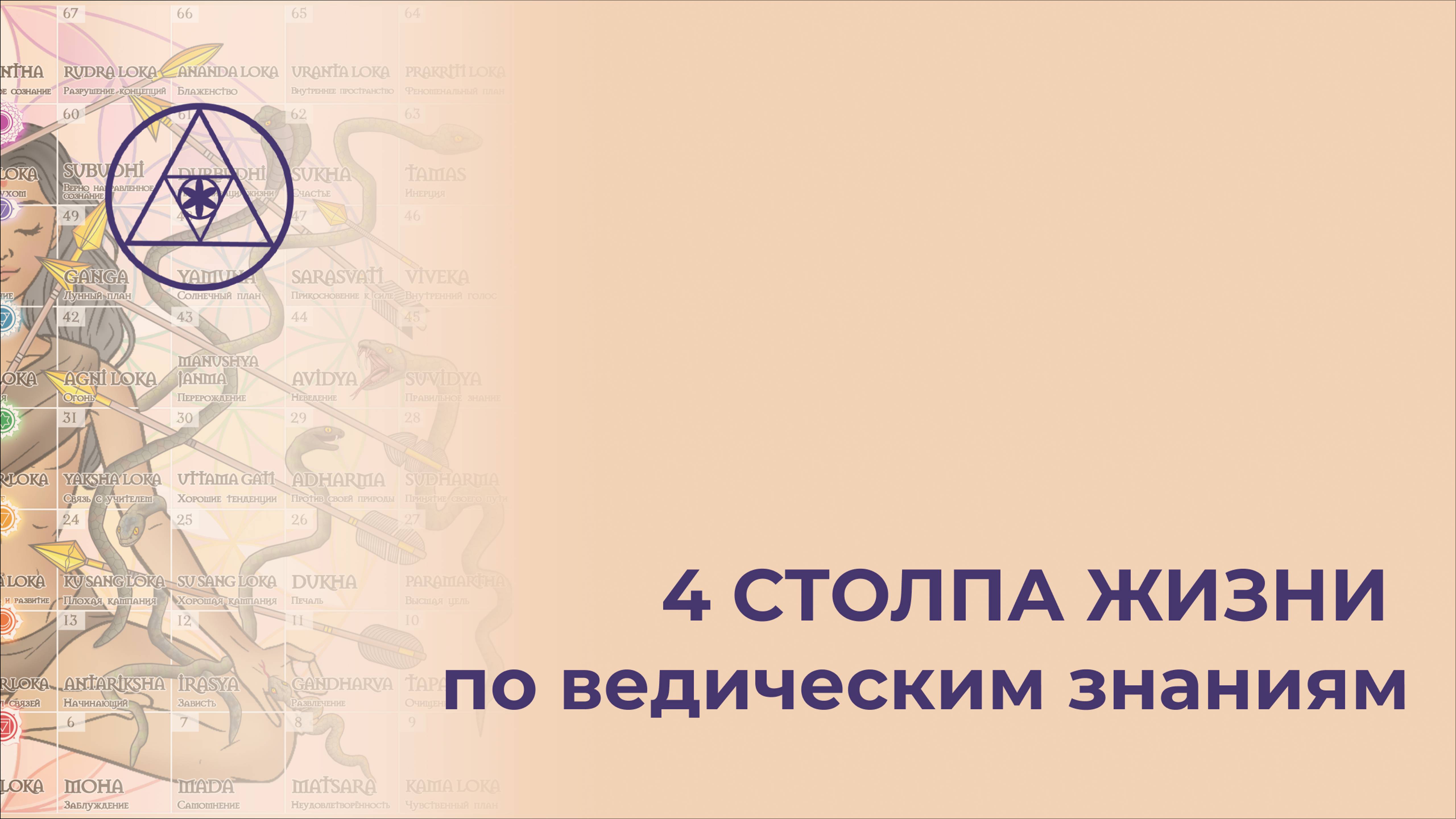 4 столпа жизни