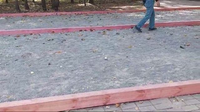Петанк в парке Кузьминки