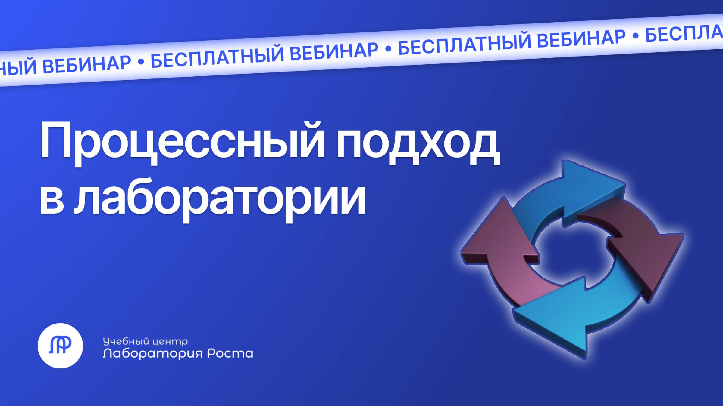 Процессный подход в испытательной лаборатории | Вебинар УЦ Лаборатория Роста