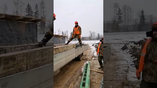 Доставка углов для опалубки на объект «Парк Патриот»