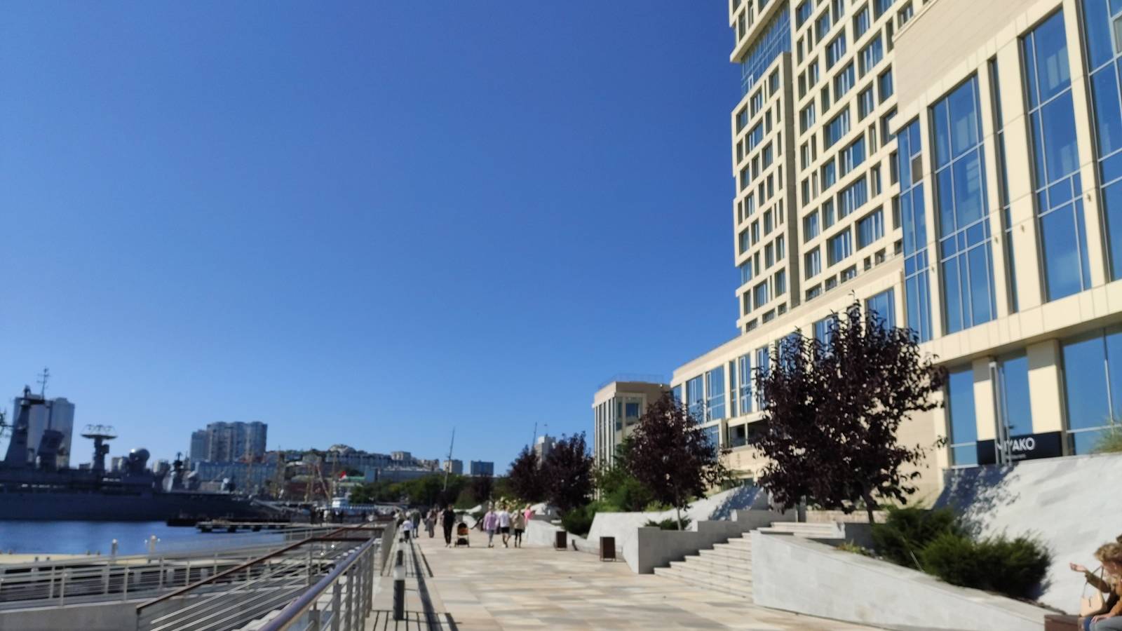 Корабельная набережная, б. Золотой Рог. Владивосток