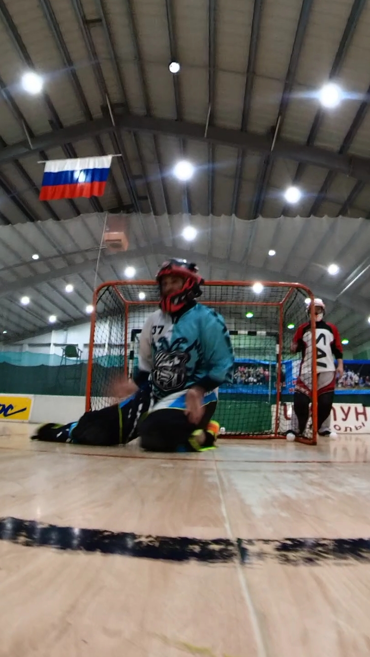 Флорбольный вратарь