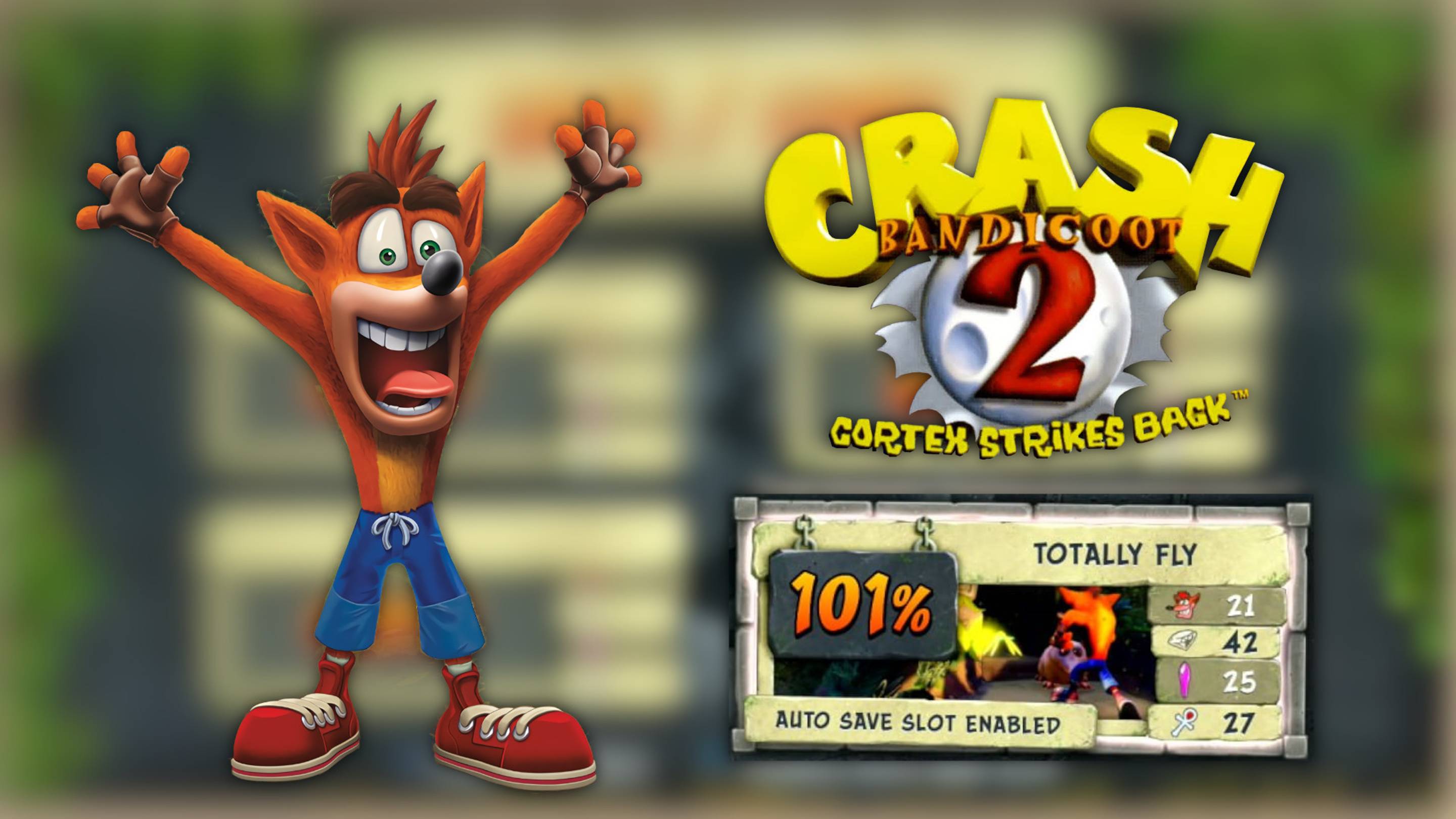 Crash Bandicoot 2 Cortex Strikes Back 101% ФИНАЛ