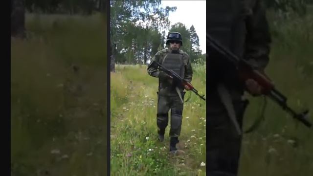 Тесты военного экзоскелета #экзоскелет #экипировка #drone #equipment #warriors #war  #robot