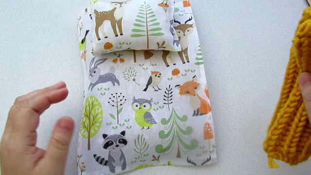 Мои вязальные дела 28_2024. Беру заказы на постельки для игрушек