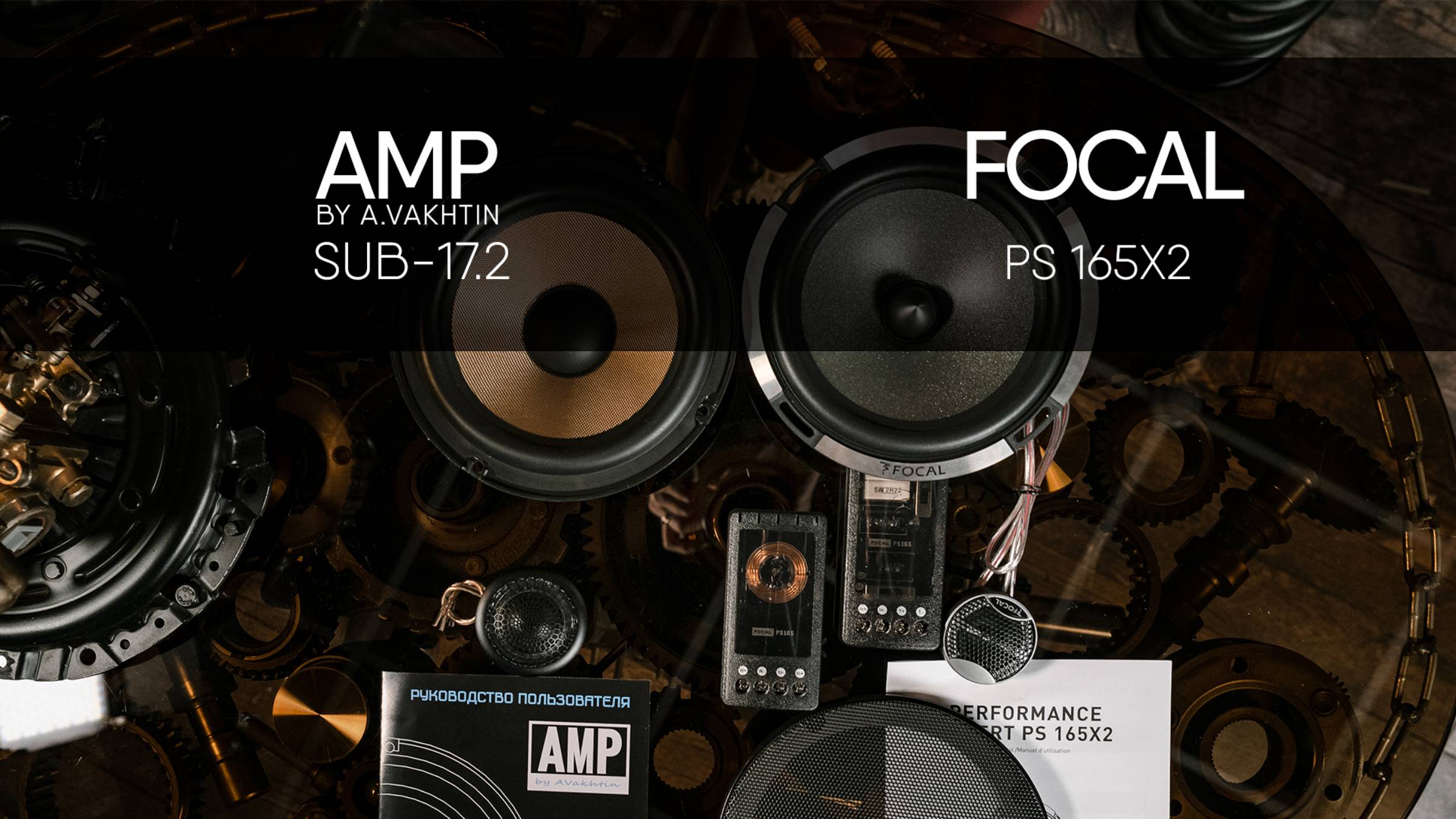 AMP by A.Vakhtin SUB-17.2 vs FOCAL PS 165X2