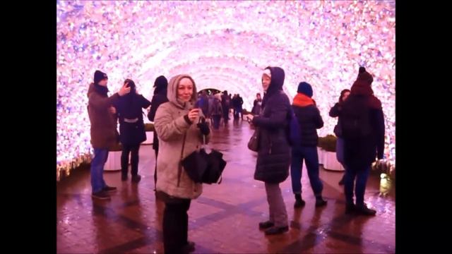 Новый Год 2020. Москва. Дождь.