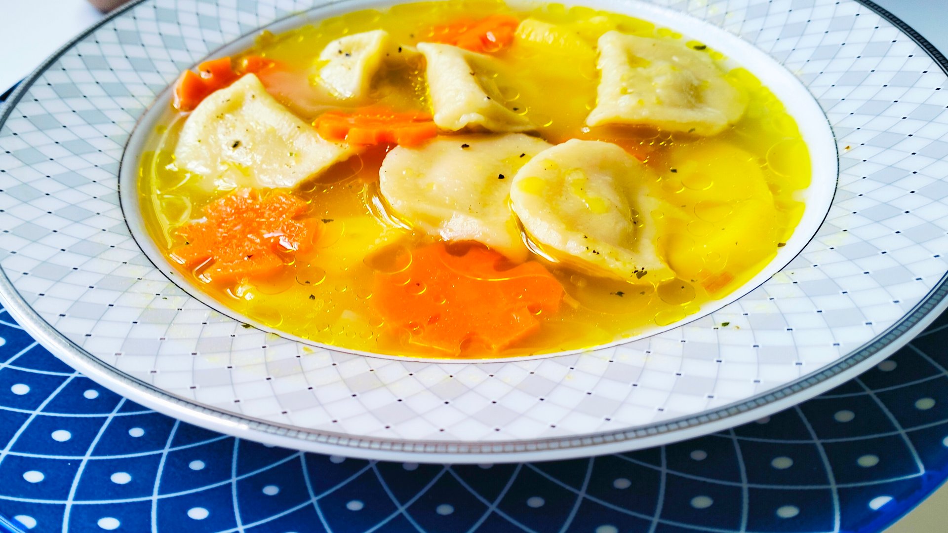 🍜🥟🥕Рецепт из 90-х Суп Фантазия с пельменями🌿