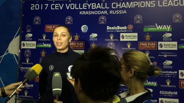 Лига Чемпионов ЕКВ 2017. Анастасия Самойленко приглашает