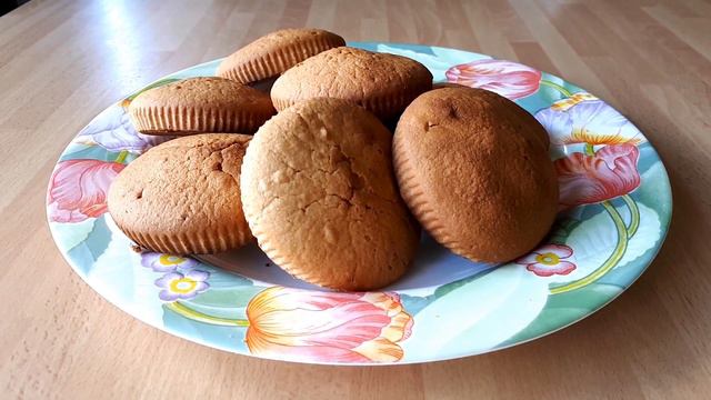 Медовые кексы постные