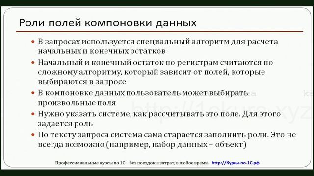 02. Предназначение ролей