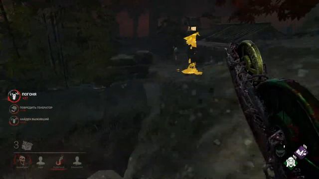 Dead by Daylight - Охотник - Кровавый бамбук и Достижение Опытный Охотник