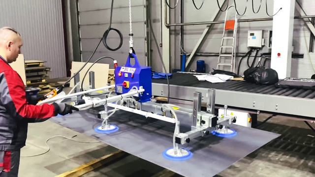 Вакуумный подъемник для металла