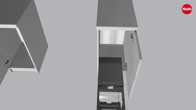 Мусорное ведро Solo в шкаф 40 см, инструкция