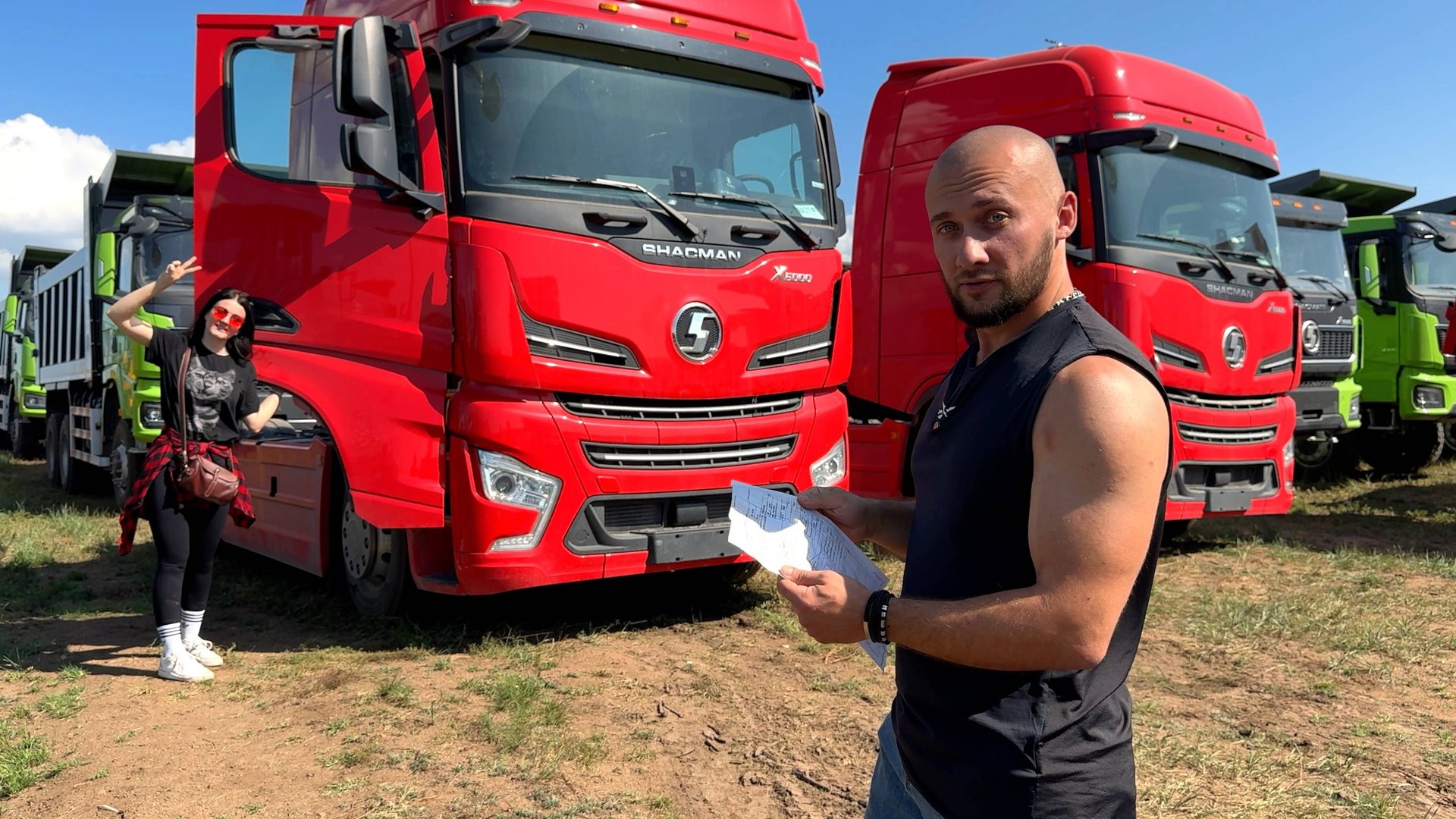 Саша Туман отправляет Жену на ЗАРАБОТКИ в Рейс на новом Shacman -Тягач