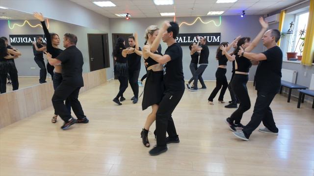 Бачата - хореография. Занятия в школе танцев PALLADIUM (21.09.2024)