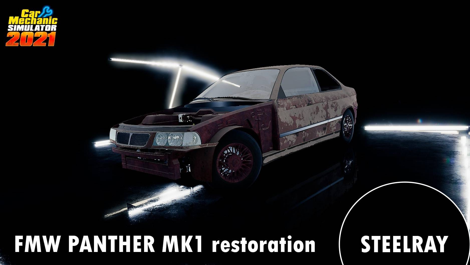 Car Mechanic Simulator 2021 FMW PANTHER MK1 restoration