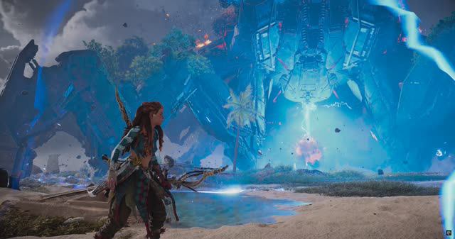 Horizon Forbidden West | 8k RTX 4090 HDR10+ | Мега босс| Топ картинка в рунет