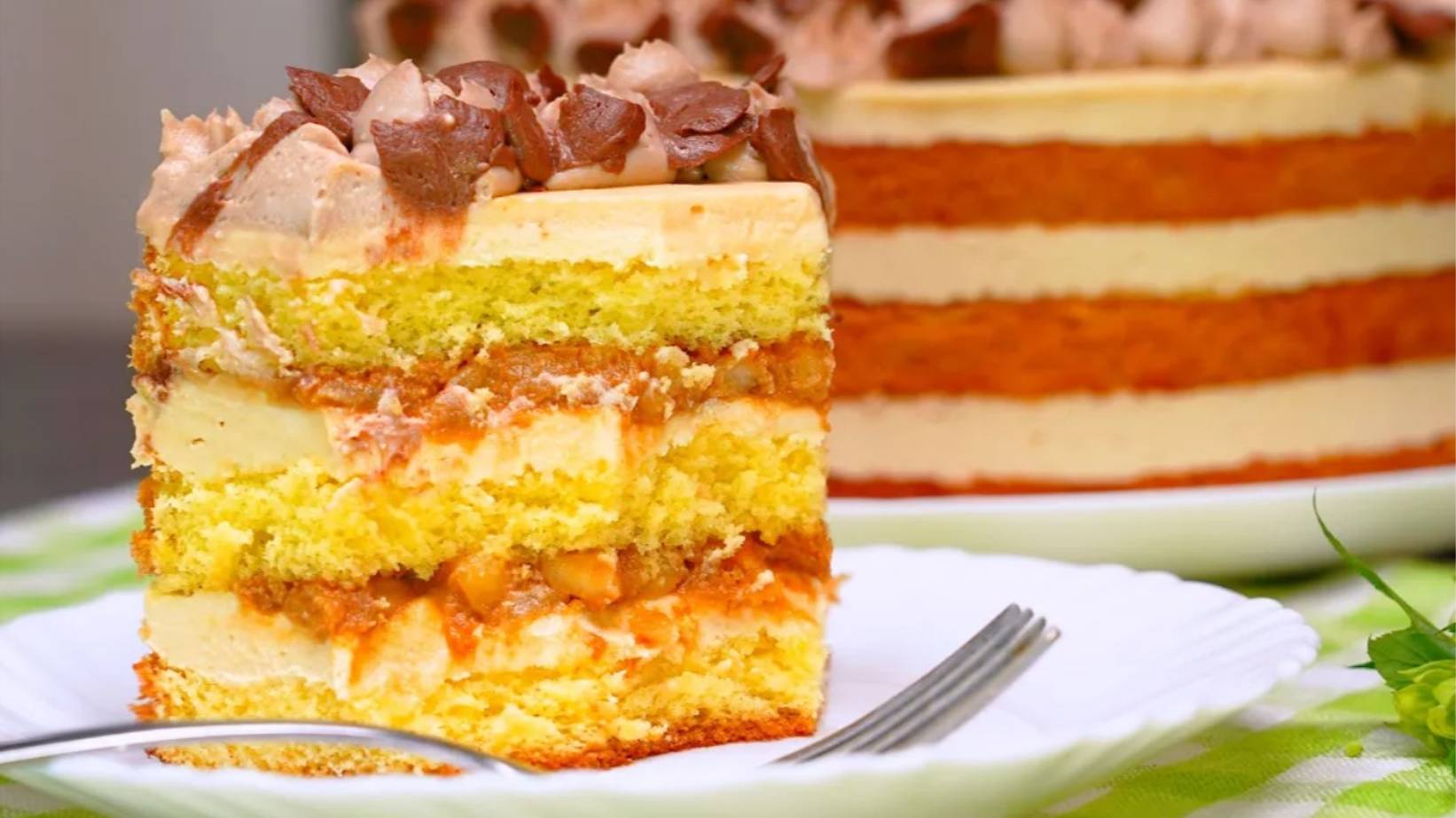 Яблочный торт "ЕВА"