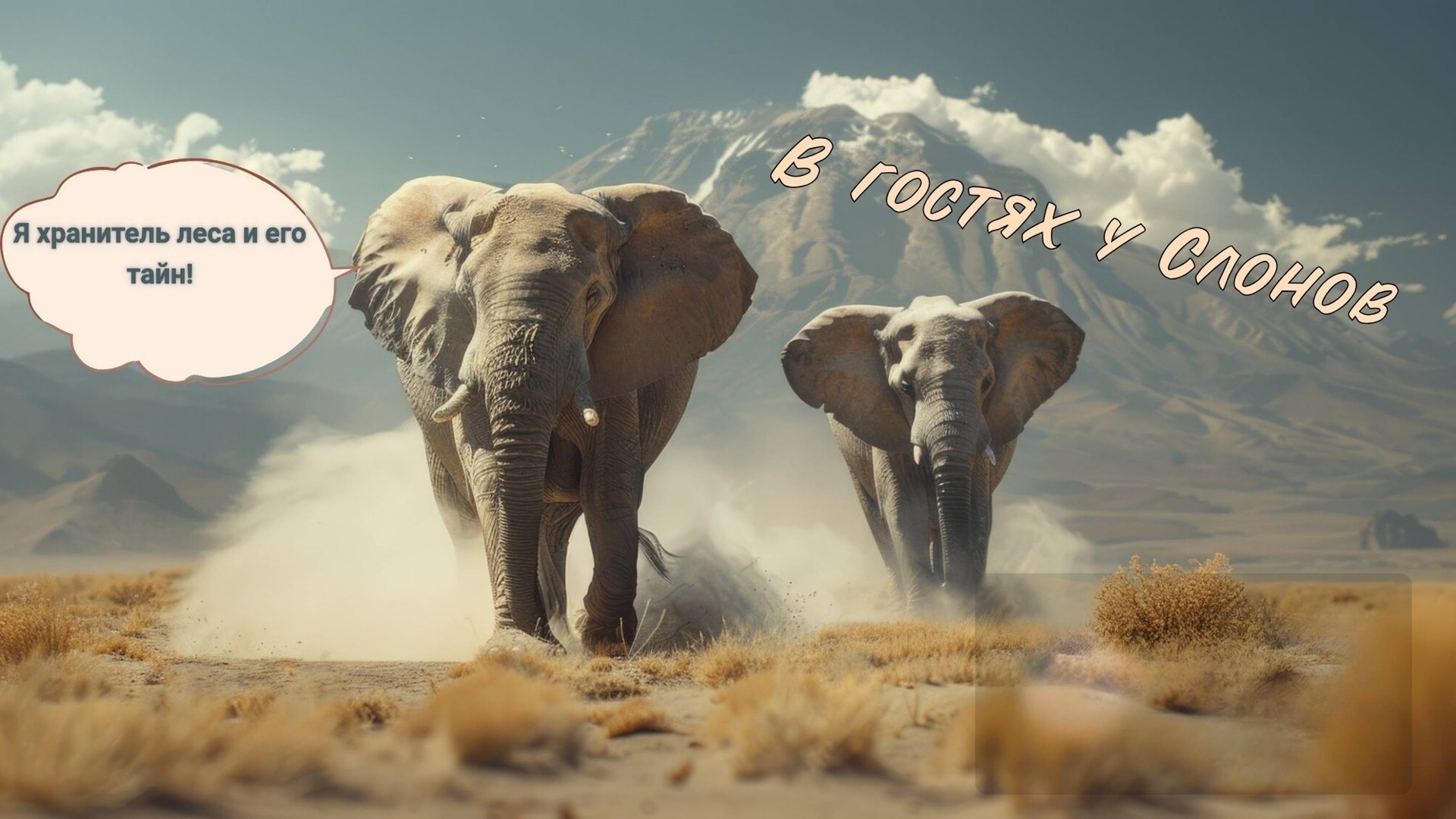 Умные слоны: приключения в джунглях! - Развивающий детский мультфильм