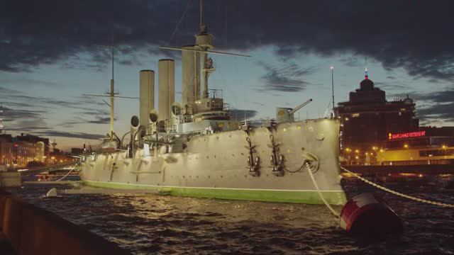 Что тебе снится, крейсер «Аврора»? (видео-этюд, Canon EOS M Raw, 2022)