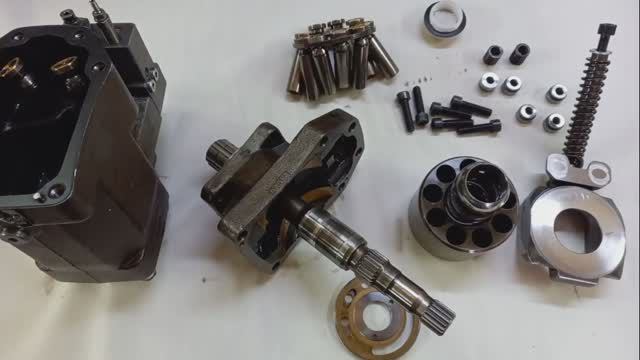 Обзор конструкции, диагностика гидронасоса Parker