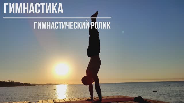 Гимнастика ! гимнастический ролик