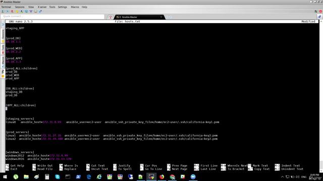 1.Курс Ansible - Правила создания файла Inventory - Часть 6