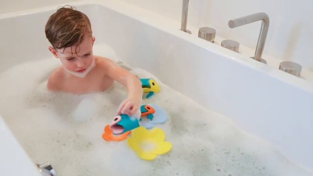 Мягкие 3D конструкторы для игры в ванне Quutopia