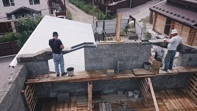 Обзор строительства из арболита на Гребном