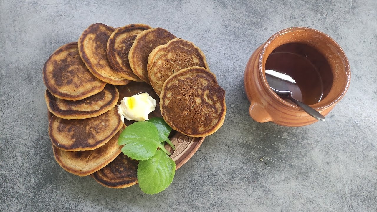 Оладьи с яблоком без дрожжей