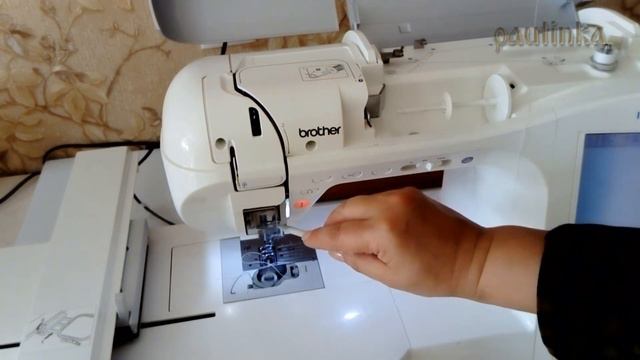 Brother NV 4000 Ручная заправка нити