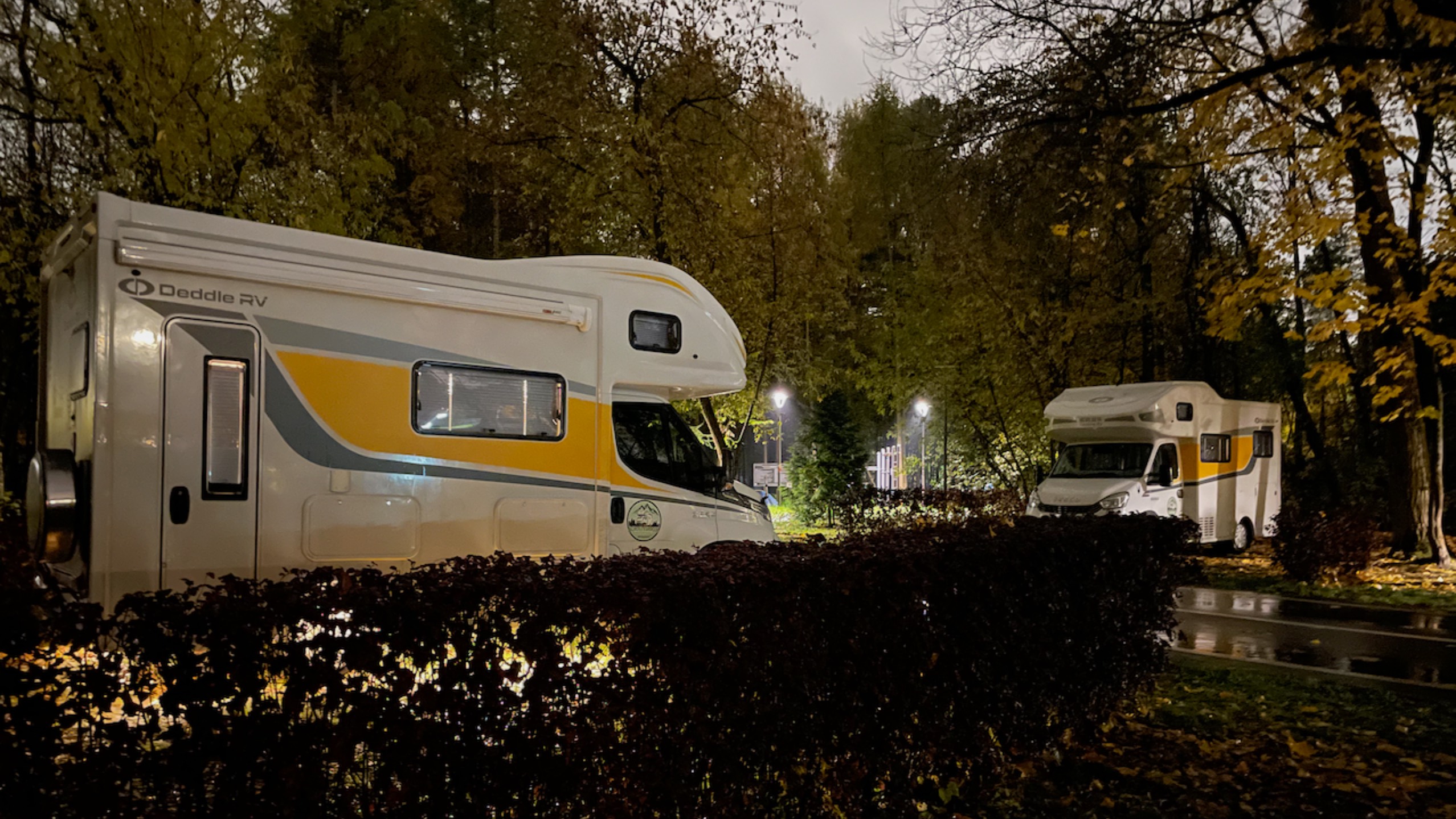 Автокемпинг в центре Москвы (парк Сокольники). Виртуальная прогулка