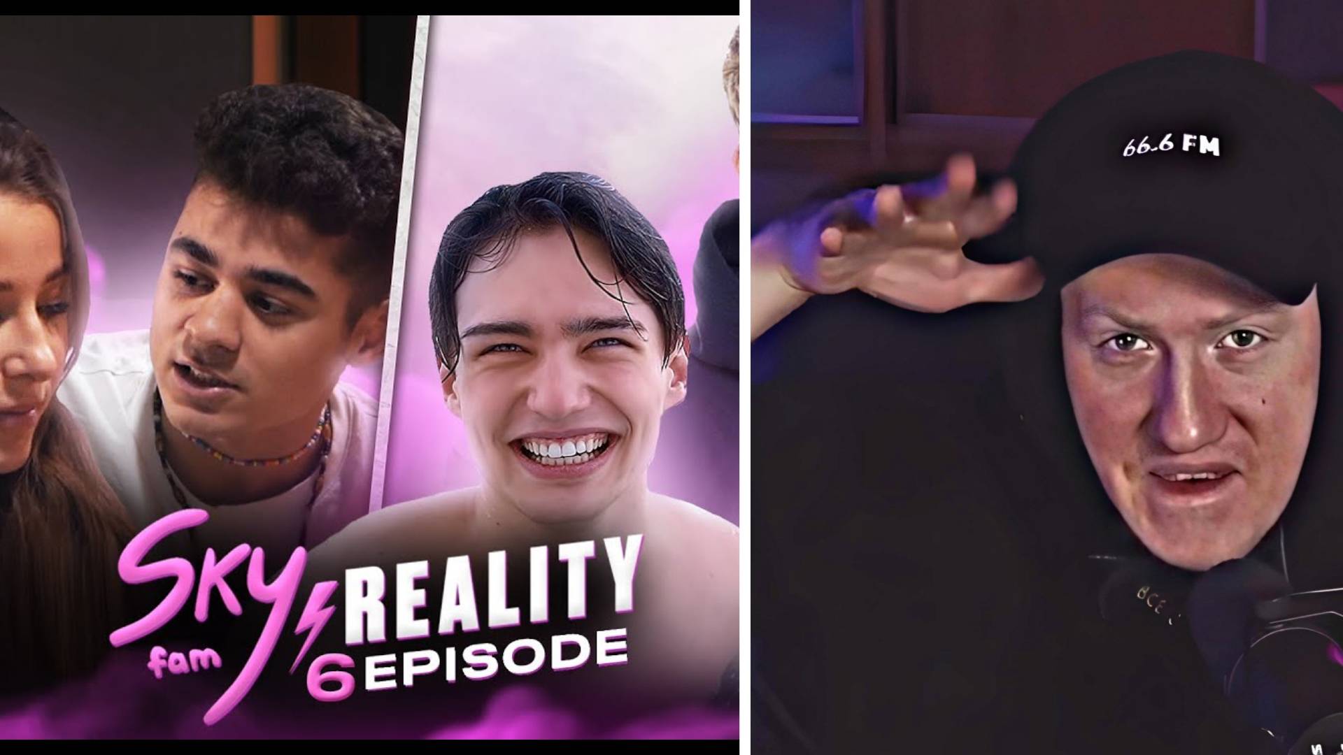 ДК СМОТРИТ "ЭМИЛЬ РЕВНУЕТ АЛЮ К ТИМУ / РЕАКЦИЯ МАКСА на общение НАСТИ и ДАНИ|SKYFAM REALITY|6 серия"