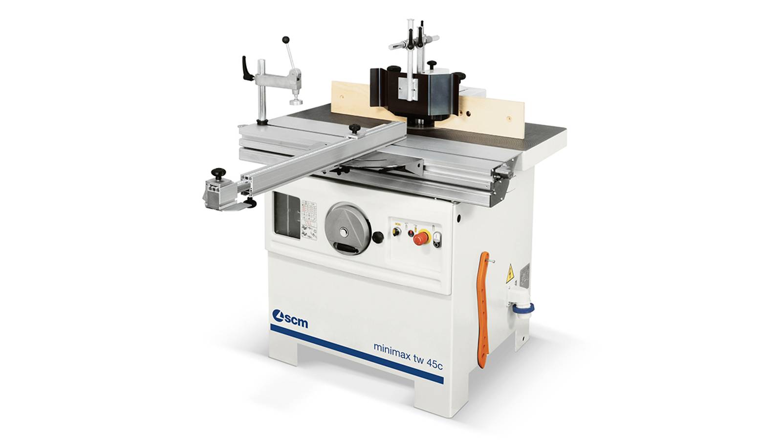 Minimax TW 45C - фрезерный станок с кареткой и фиксированным или наклоняемым шпинделем