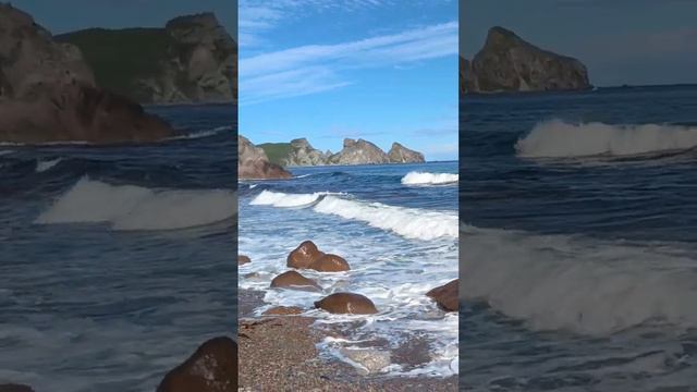 Нашли шикарную бухту с.Тимофеевка море 2024г.. #море #японскоеморе