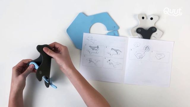 Видеообзор. Остров тюленей – мягкий 3D конструктор для игры в ванне Quutopia