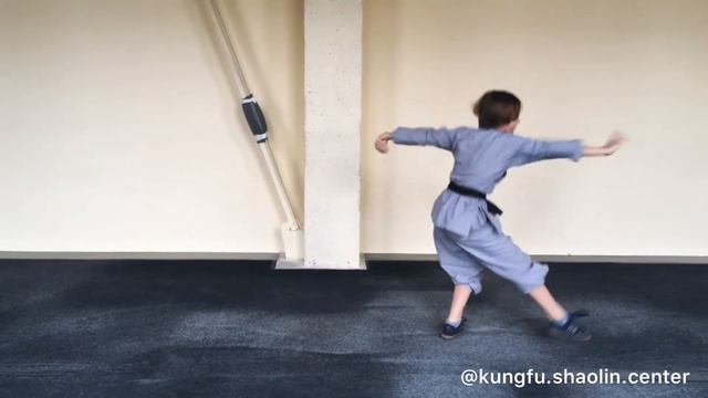 Первый комплекс шаолиньского ушу. Убу цюань. Комплекс пяти шагов. 五步拳。