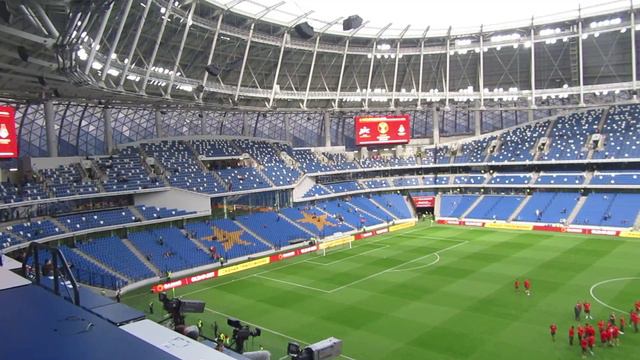 Вид с трибуны стадиона ВТБ Арены