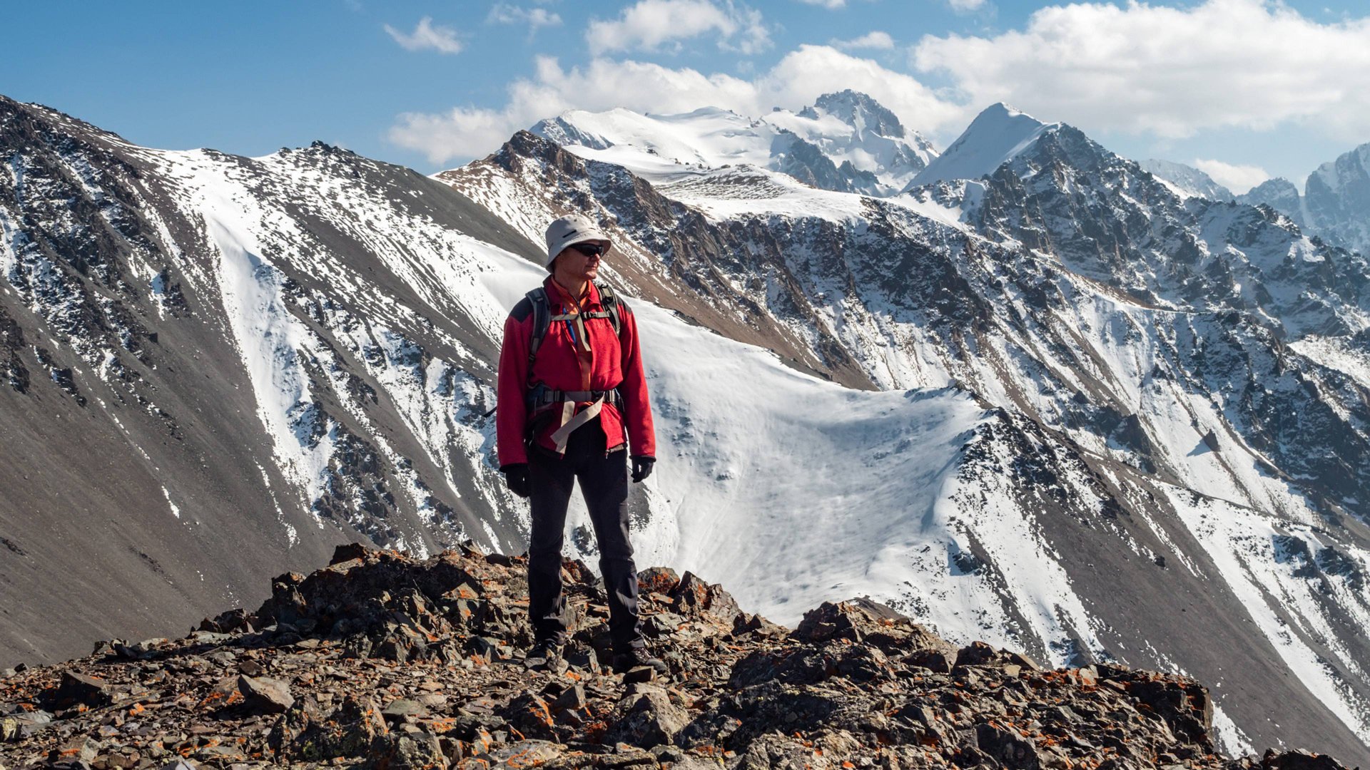 Восхождение на пик Пионер с севера