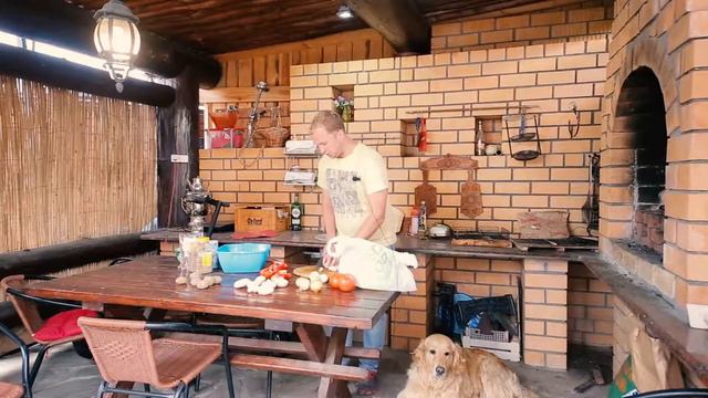 Сочный шашлычок по абхазски в тандыре Охотник