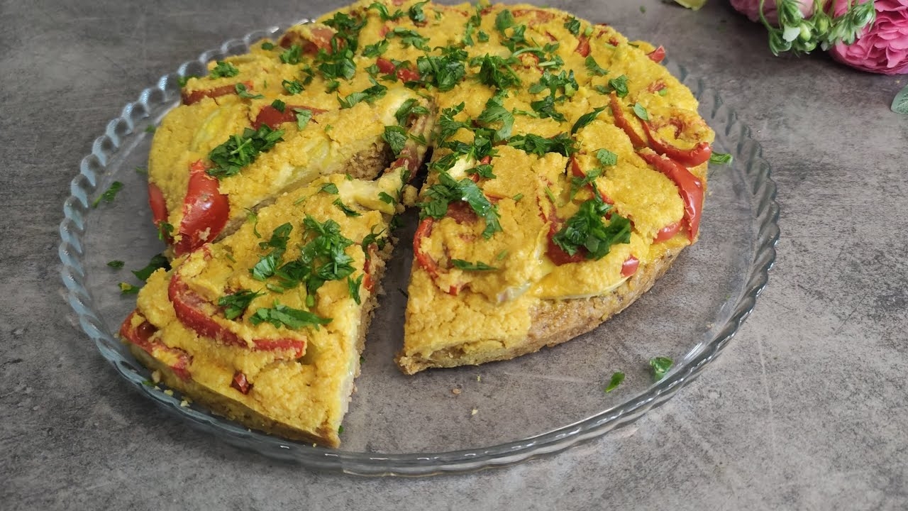 Безглютеновая пицца без молочки и дрожжей. Вкусно, сытно и полезно