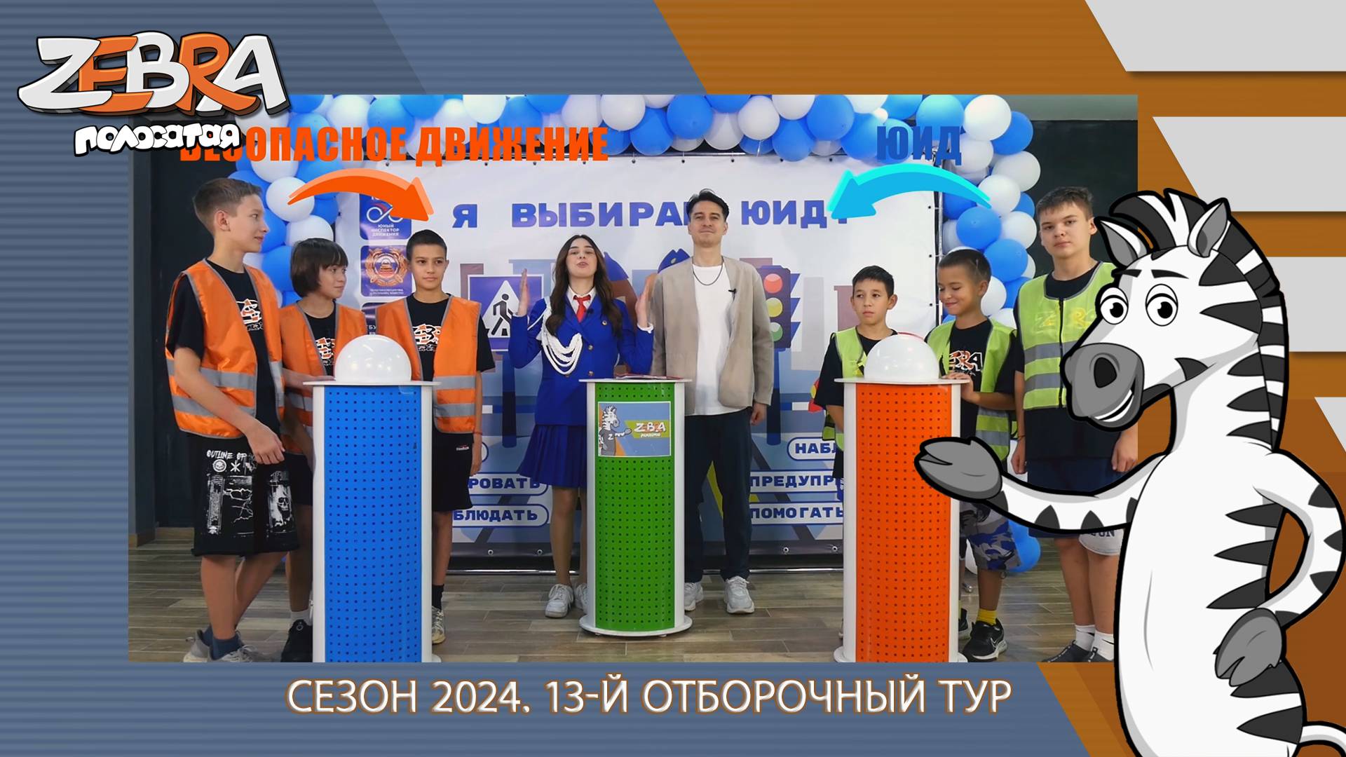 Полосатая зебра. Сезон 2024. 13-й отборочный тур.