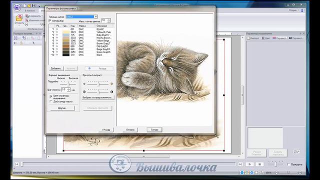 Сравнение PE-Design 10.2 и PE-Design 9.13 , фотостежок.