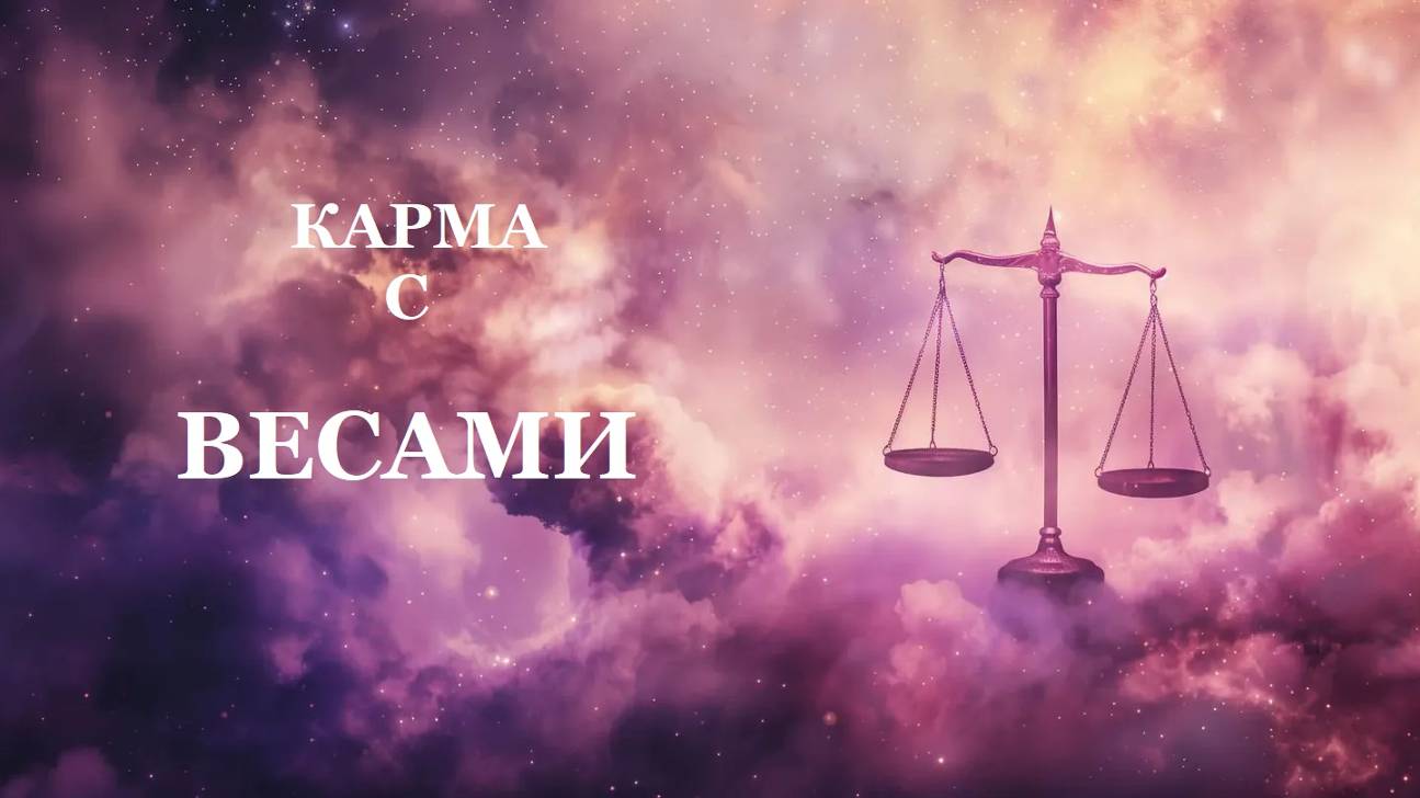 В КАРМИЧЕСКИХ ОТНОШЕНИЯХ С ВЕСАМИ