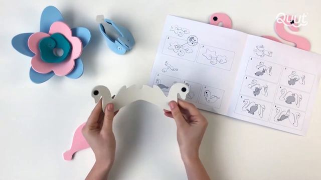 Видеообзор. Лебединое озеро – мягкий 3D конструктор для игры в ванне Quutopia.