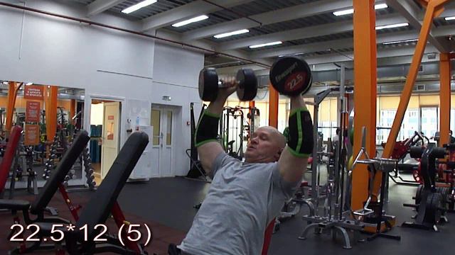 Жим лёжа в 55 лет. Linear bench press program. Мц10. Д2. (продолжение)